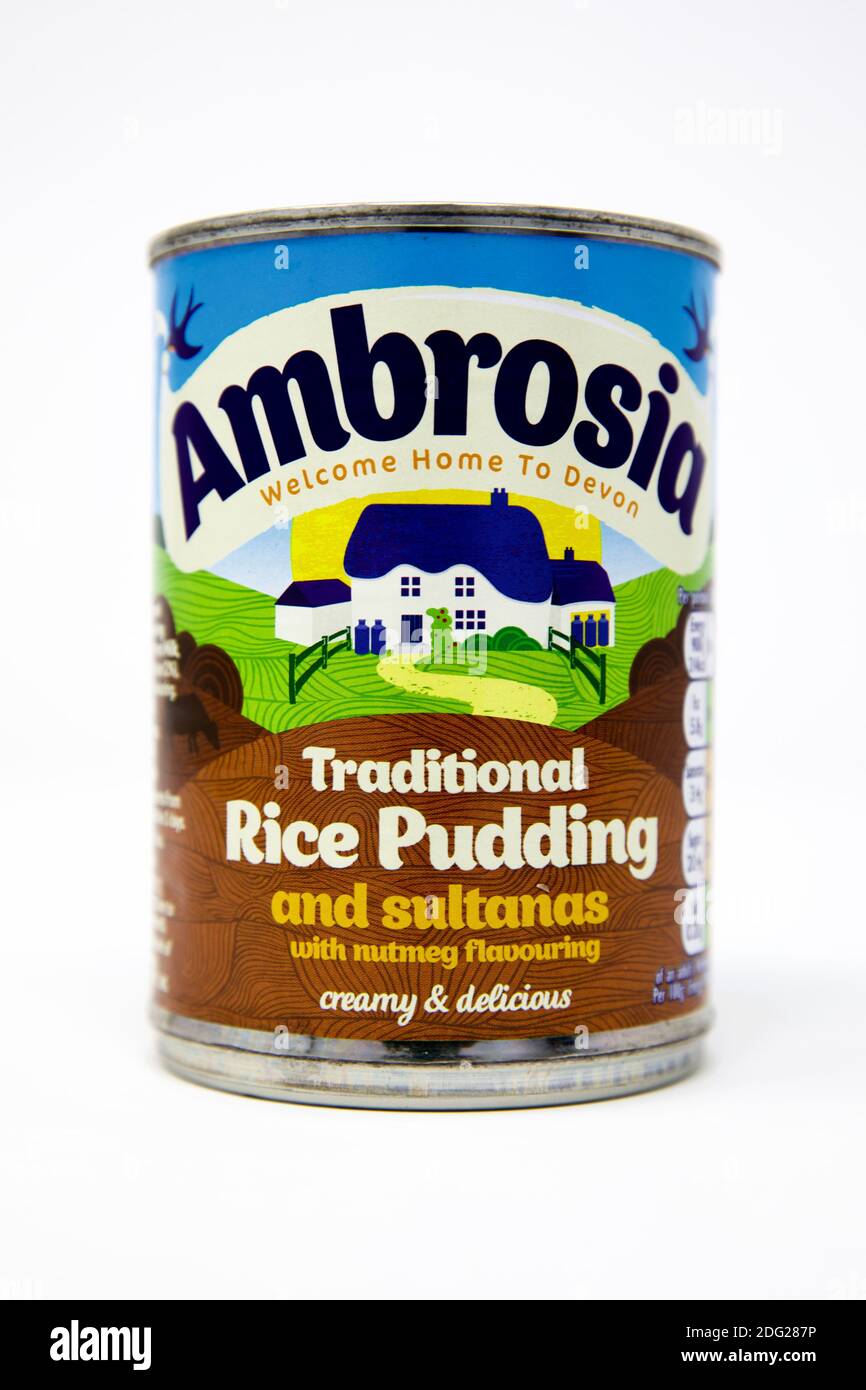 Rice pudding tin hi-res stock photography and images - Alamy