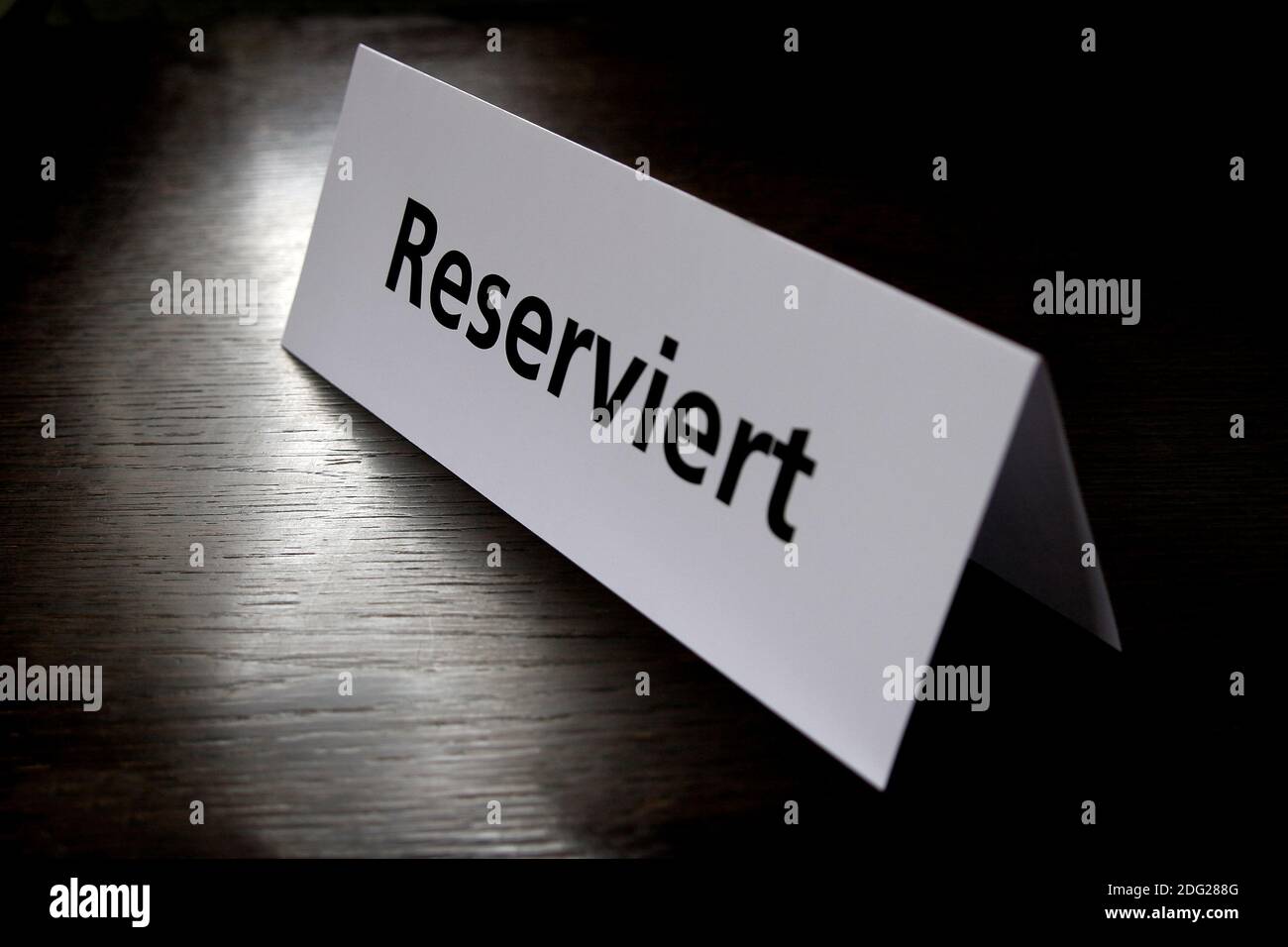 Reserviert hi-res stock photography and images - Alamy