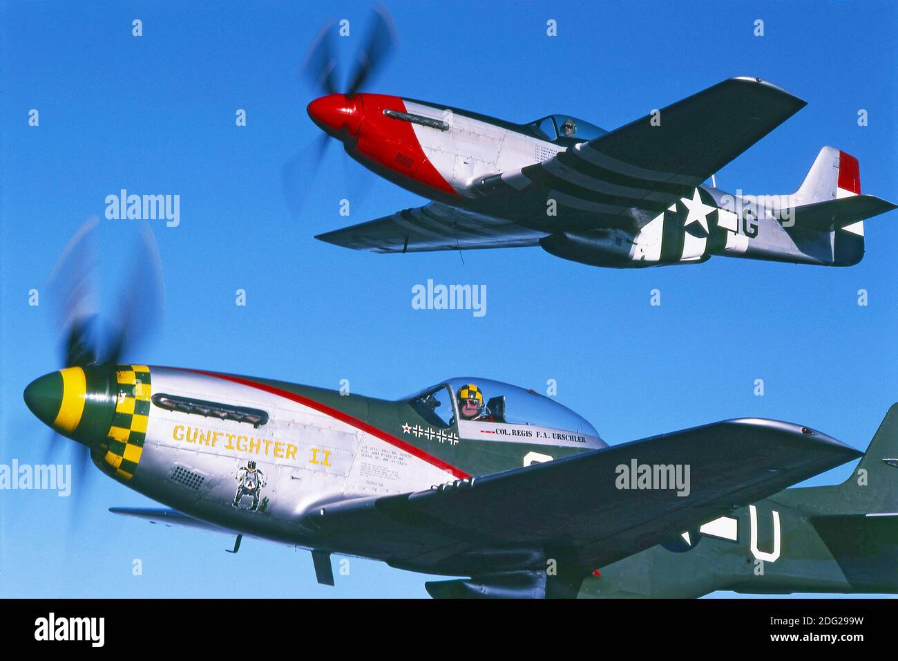 WWII North American P-51 Mustang combat airplane Stock Photo - Alamy