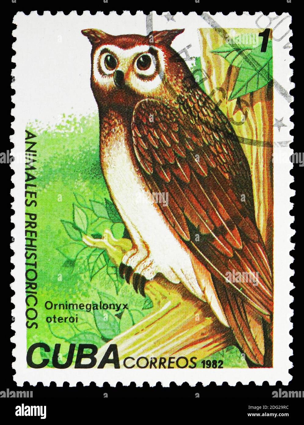 MOSCOW, RUSSIA - OCTOBER 21, 2018: A stamp printed in Cuba shows Cuban ...