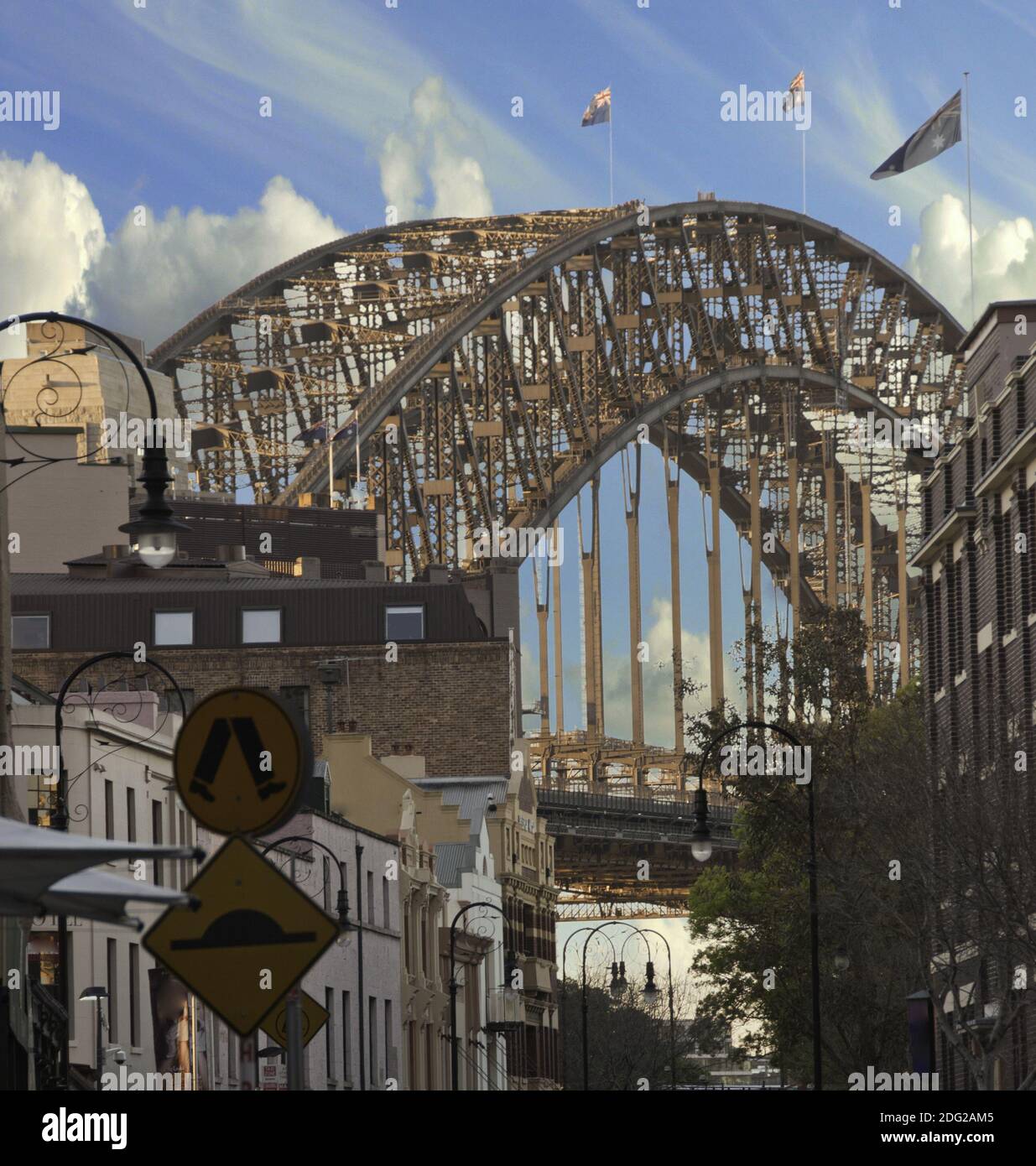 Sydney harbour bridge view from ship hi-res stock photography and ...