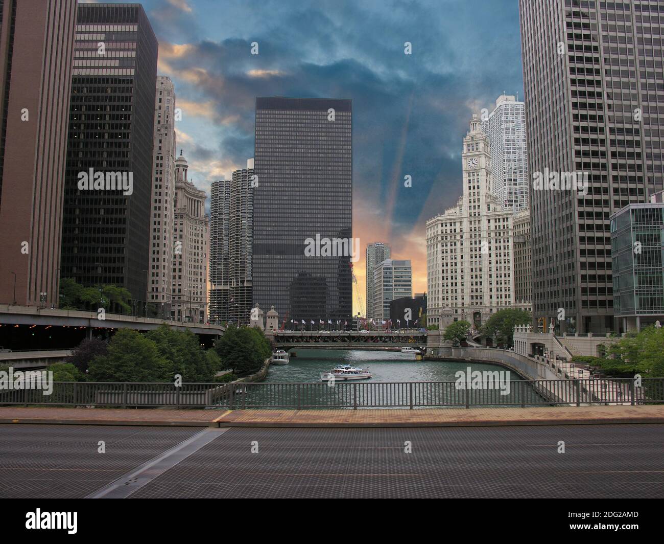 Skyscrapers of Chicago, Illinois Stock Photo - Alamy