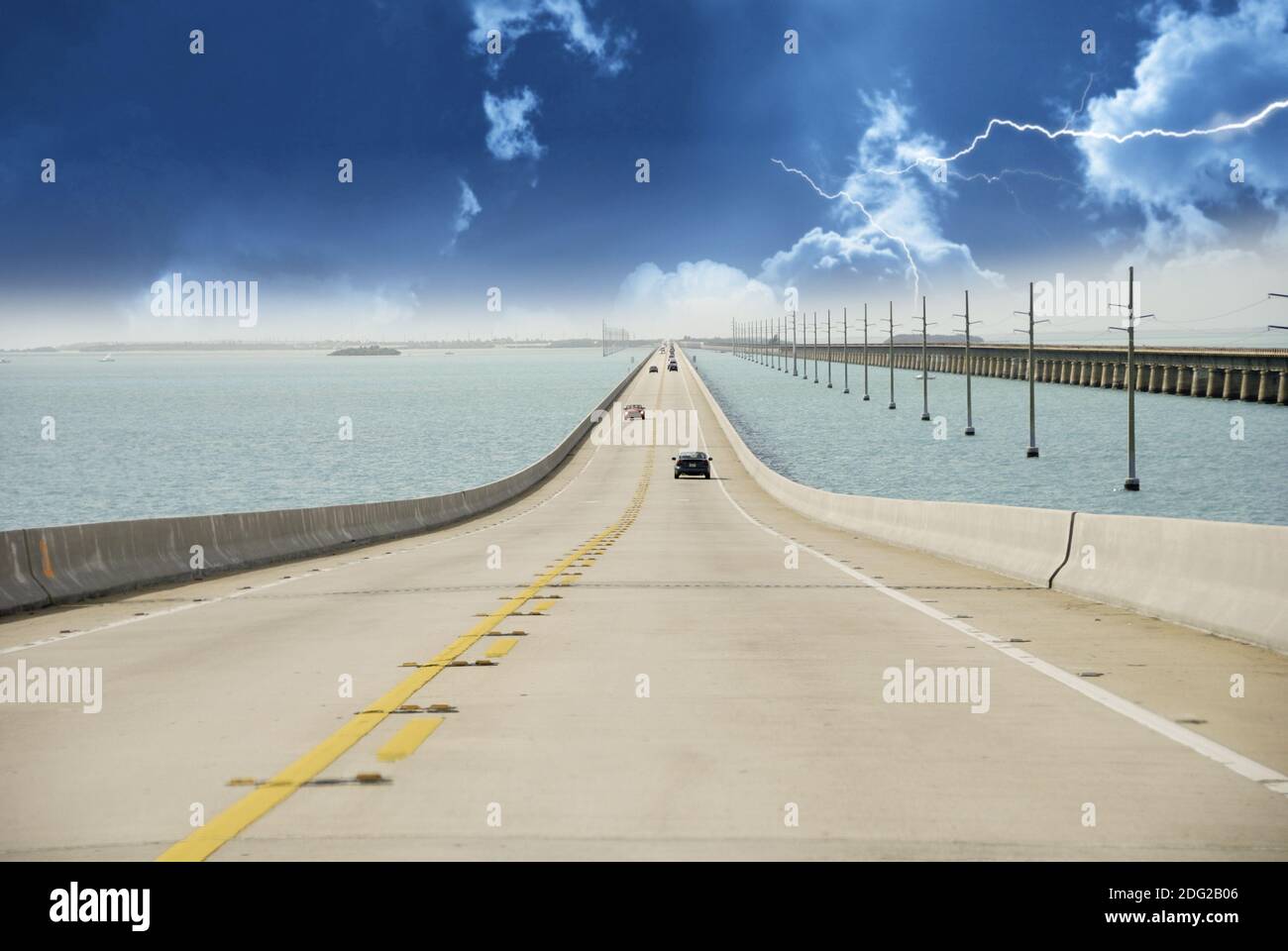 Highway and storm hi-res stock photography and images - Alamy