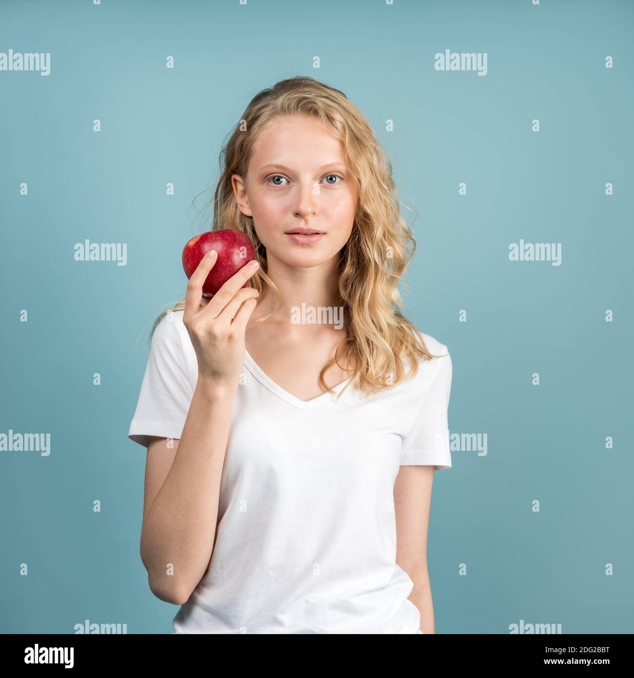 Pastel blue t shirt hi-res stock photography and images - Alamy