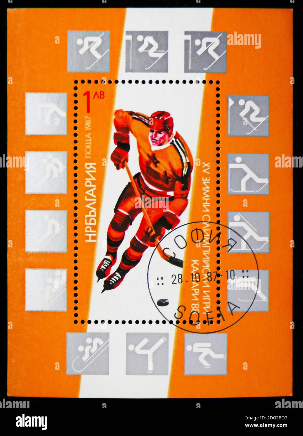 1988 calgary olympic games hi-res stock photography and images - Alamy