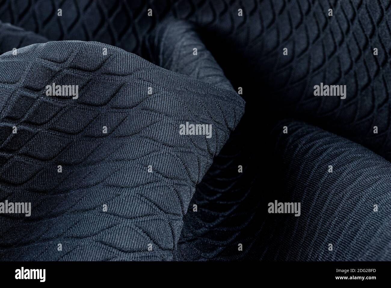 Texture of diamond shapes in fabric hi-res stock photography and images ...