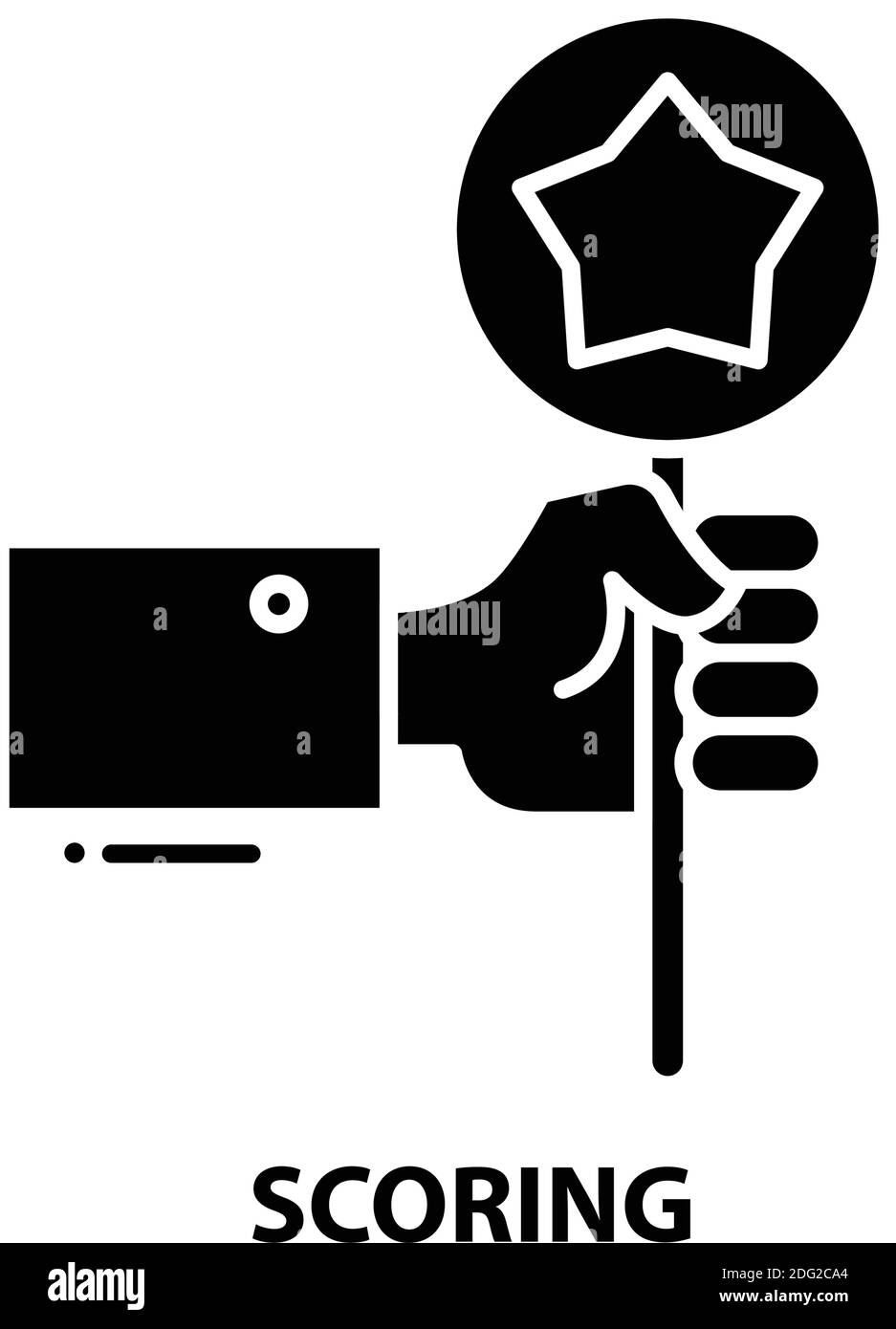 Customer scale Black and White Stock Photos & Images - Alamy