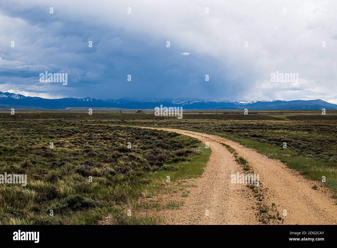 Road to the Uinta's Stock Photo - Alamy