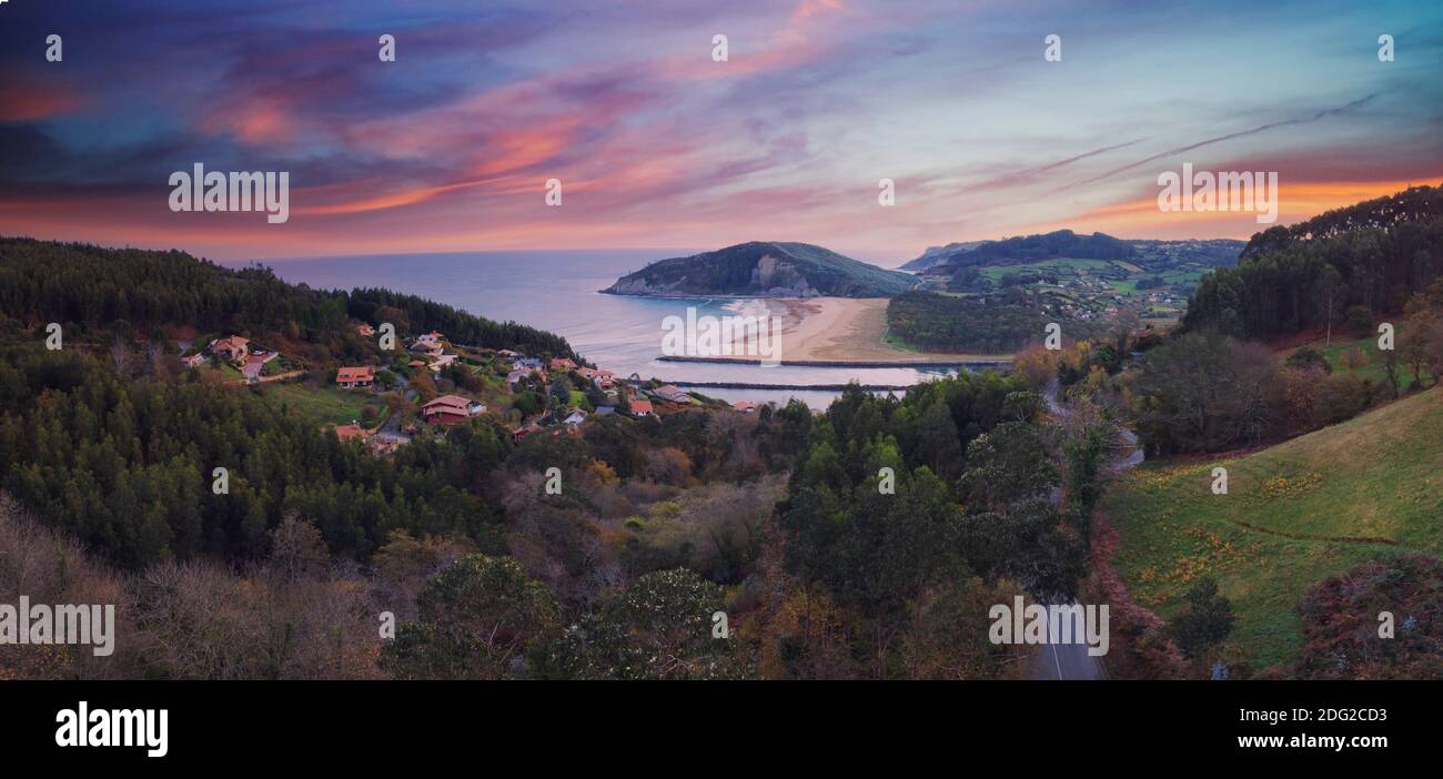 Rodiles beach in asturias hi-res stock photography and images - Alamy