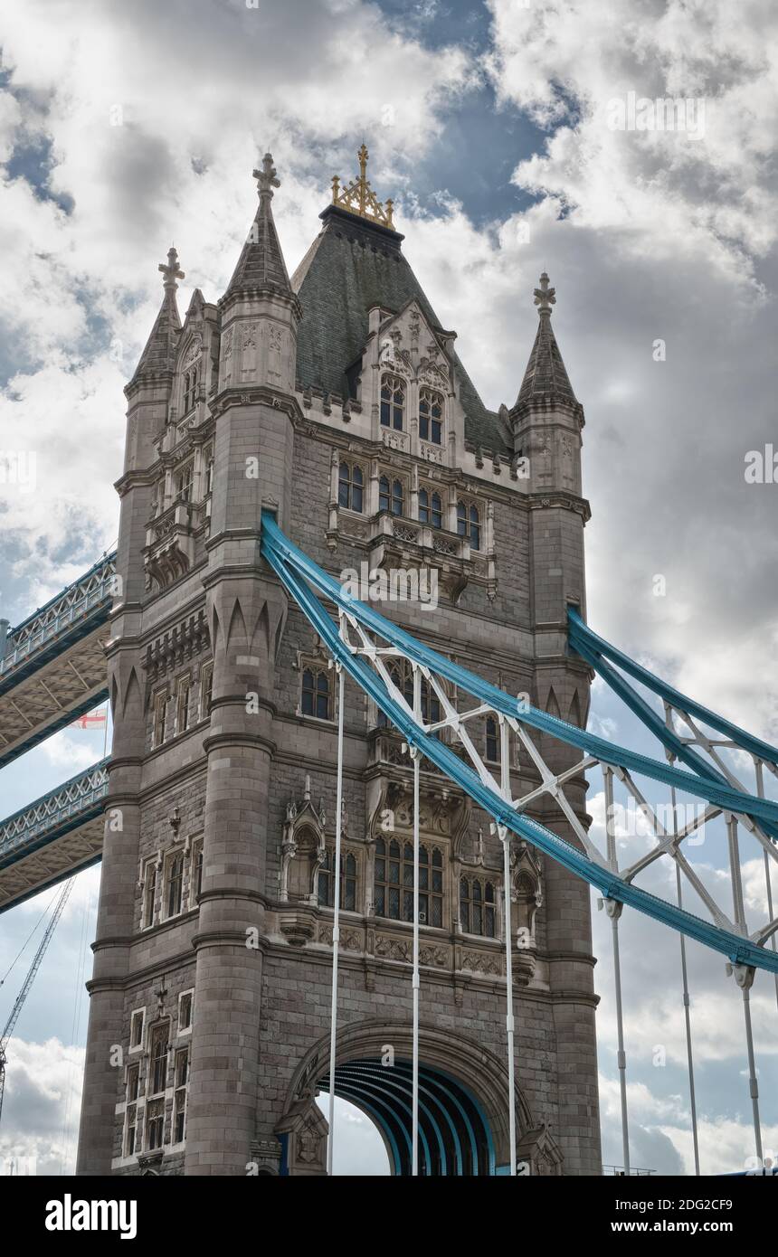 London, UK. Wonderful view of Magnificent Tower Bridge Stock Photo - Alamy