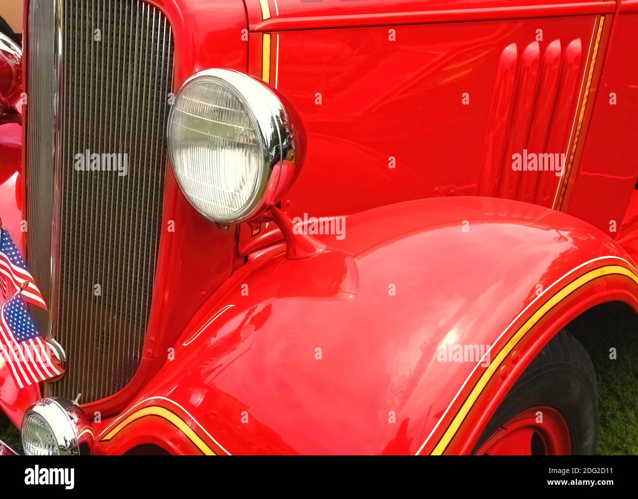Restored fire truck hi-res stock photography and images - Alamy