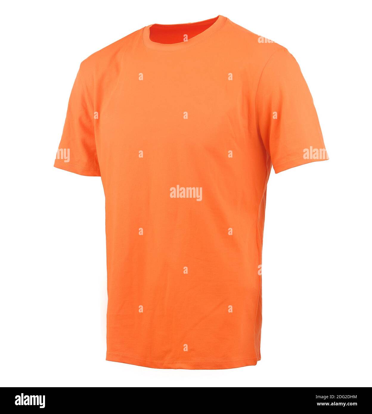 Orange T Shirt Front And Back