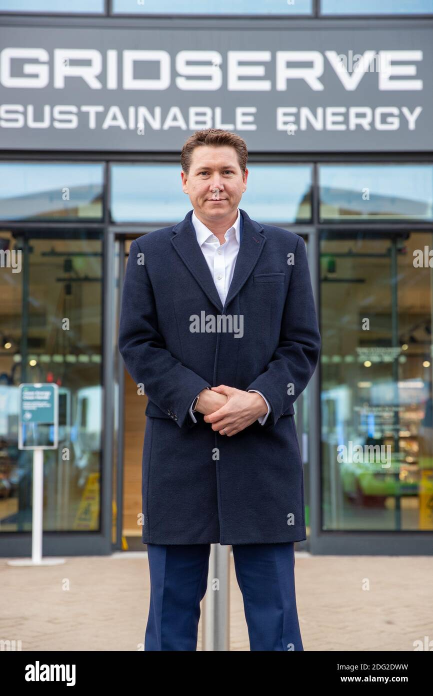 Picture dated December 2020 shows Toddington Harper, founder and CEO of ...