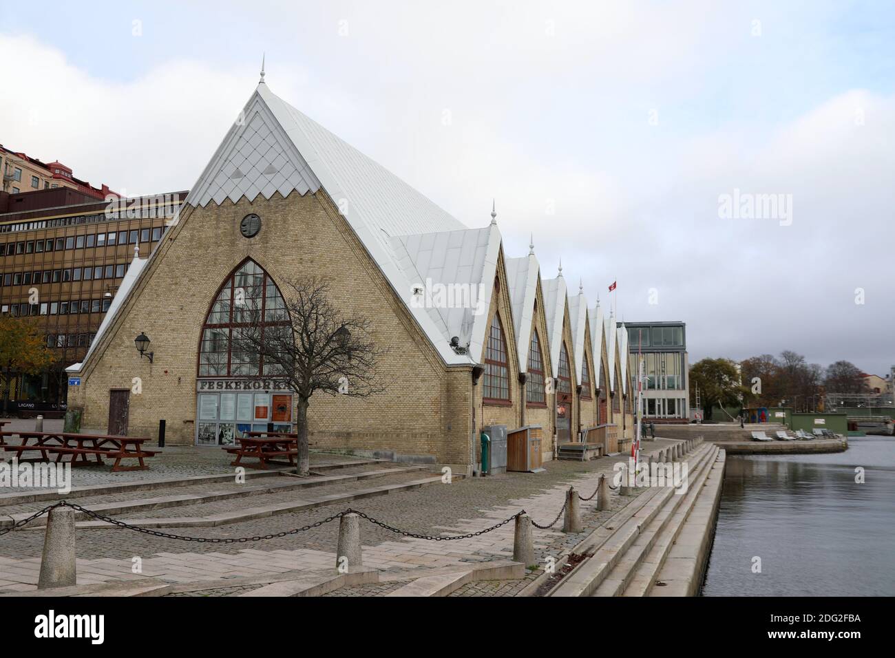 Gothenburgs historic indoor seafood market called the Fish Church Stock ...