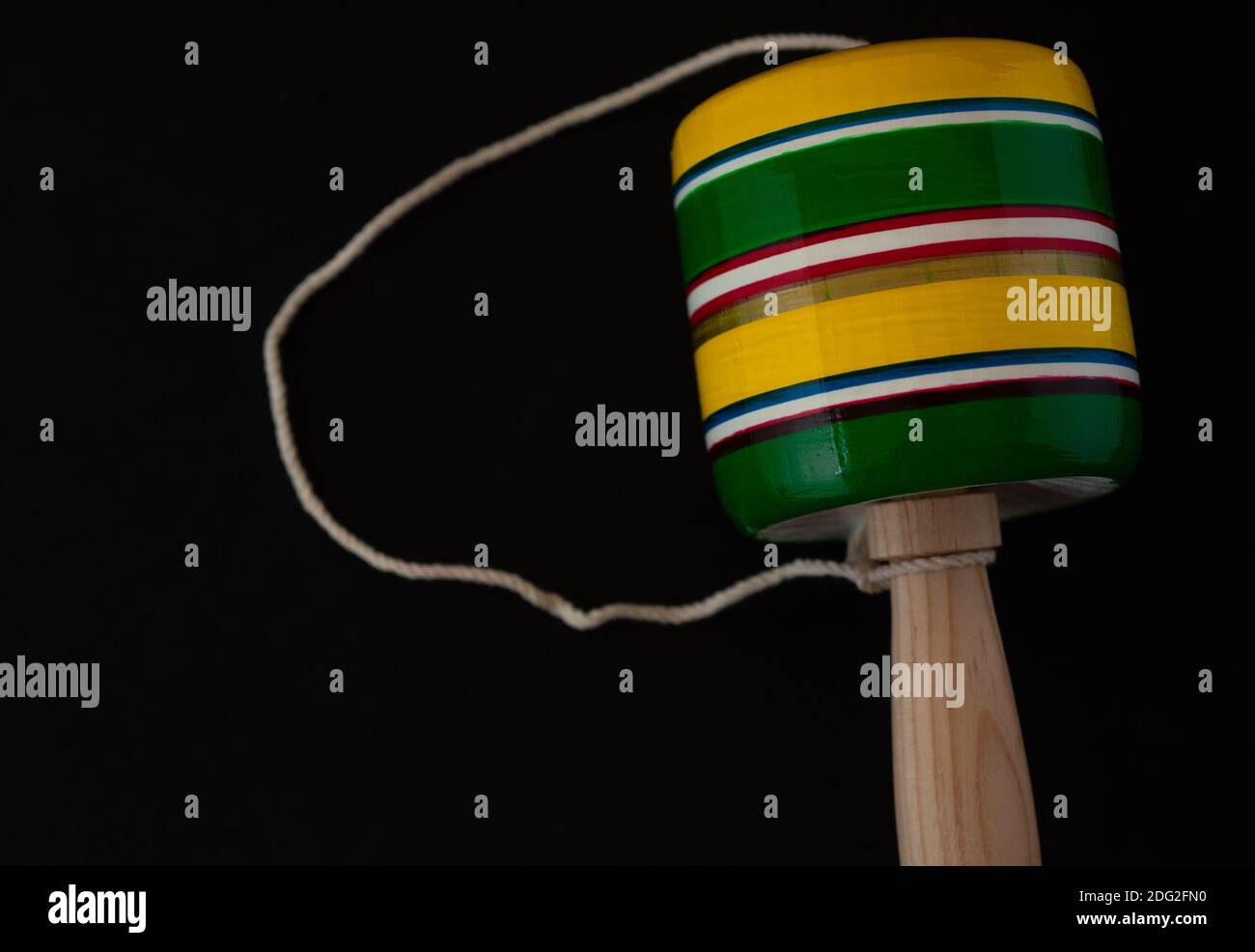 Balero Traditional Mexican handcraft toy , Cup and ball Stock Photo - Alamy