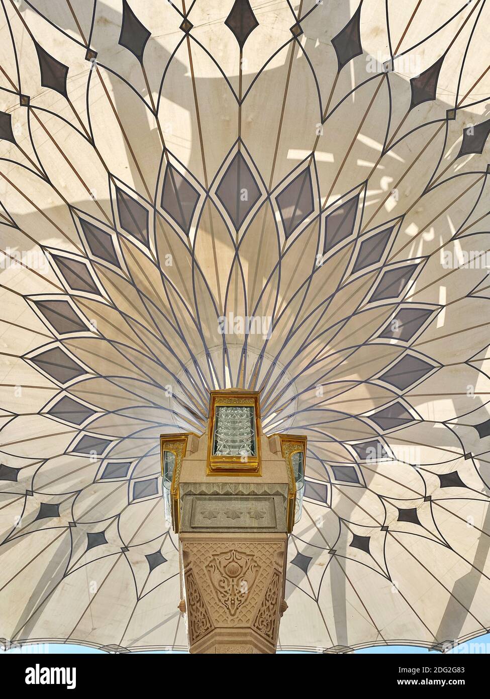 Madinah, Saudi Arabia - January 2020 : View of beautiful electric ...