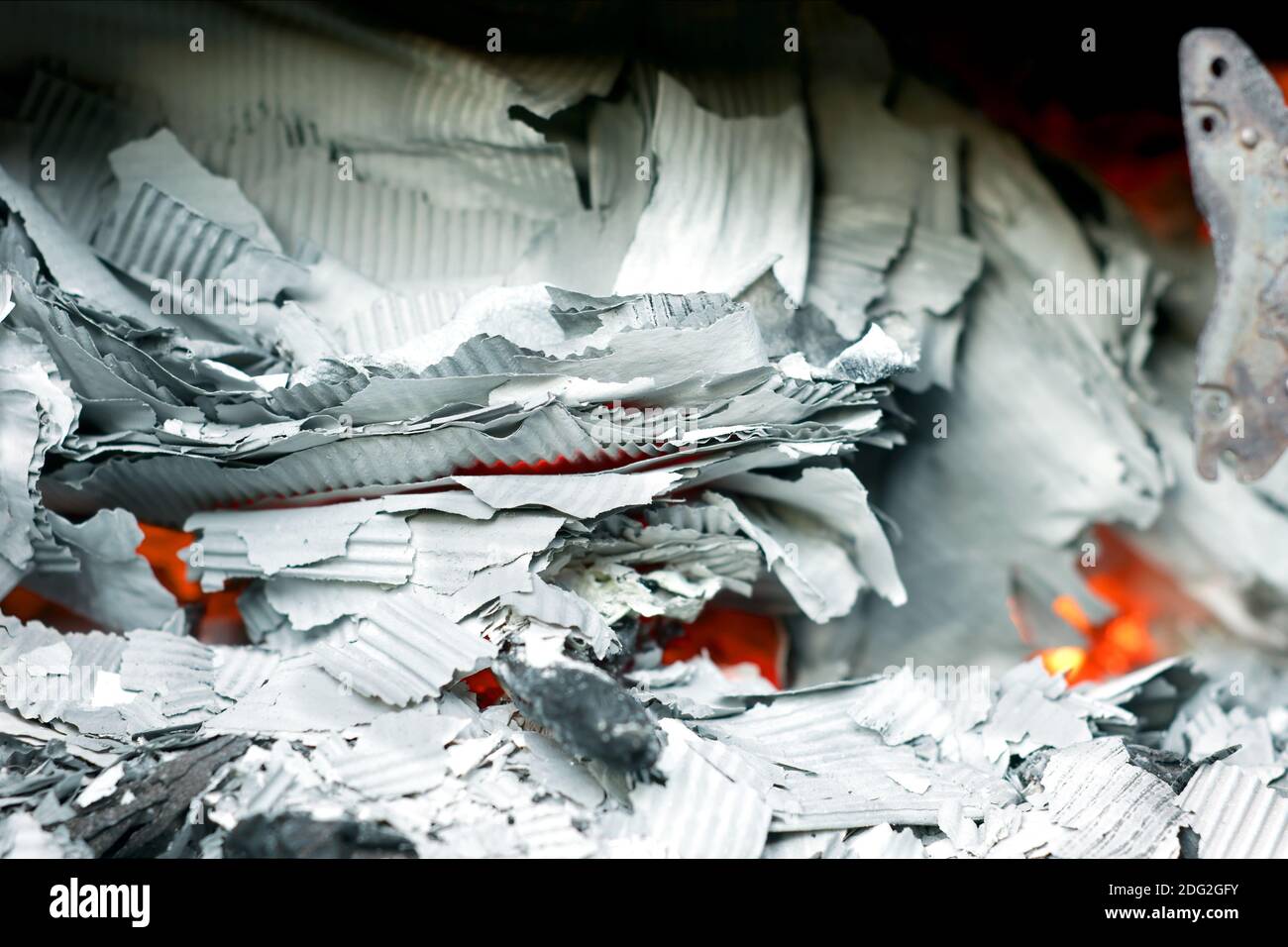 Fire burning paper hot background hi-res stock photography and images ...