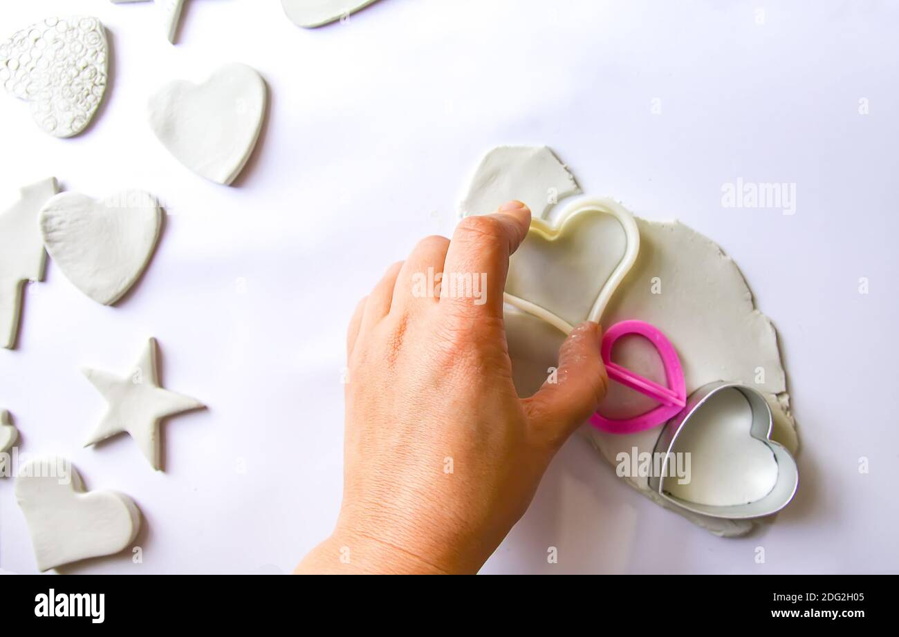 Clay modeling tools hi-res stock photography and images - Alamy