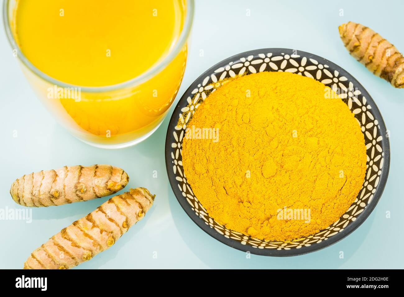 Turmeric. A healthy spice of yellow color, used in many cuisines of the ...