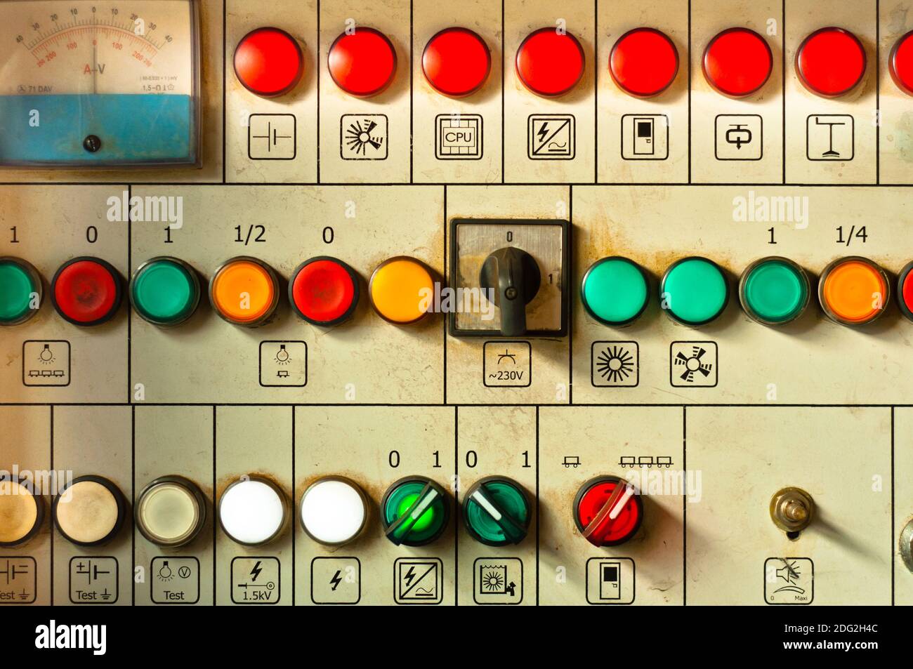 Light and power on board hi-res stock photography and images - Alamy