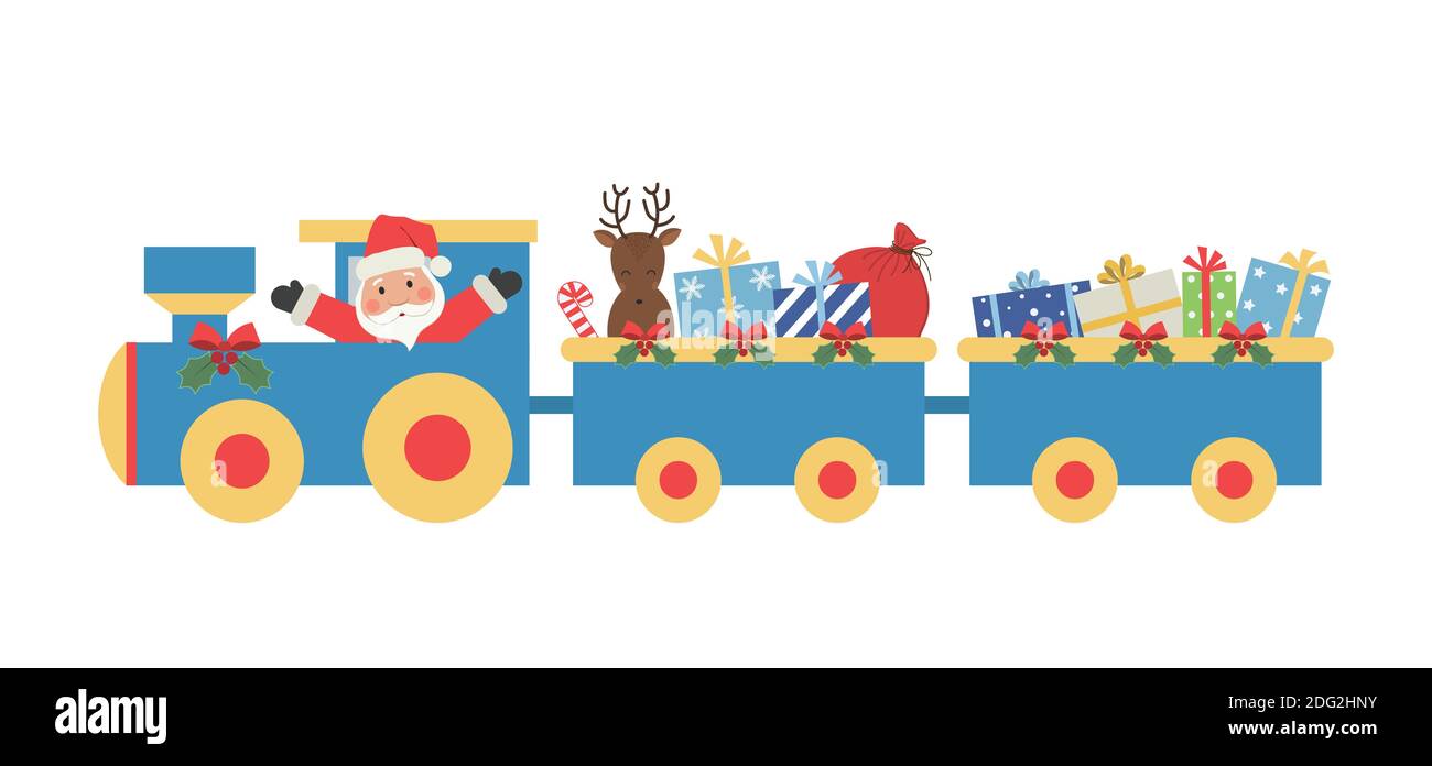 Illustration express train cartoon hi-res stock photography and images ...