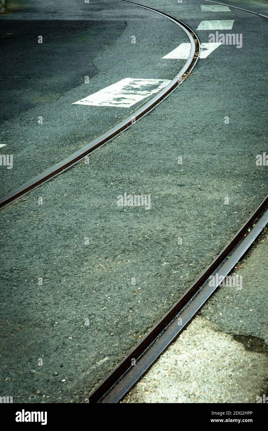 Railway curve hi-res stock photography and images - Alamy