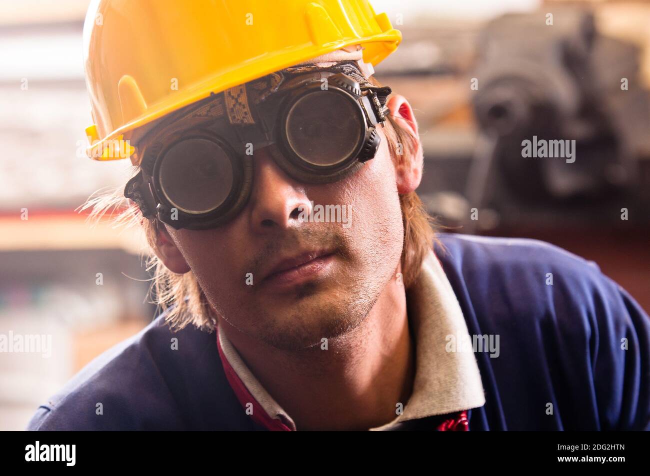 Helmet industrial business hi-res stock photography and images - Alamy