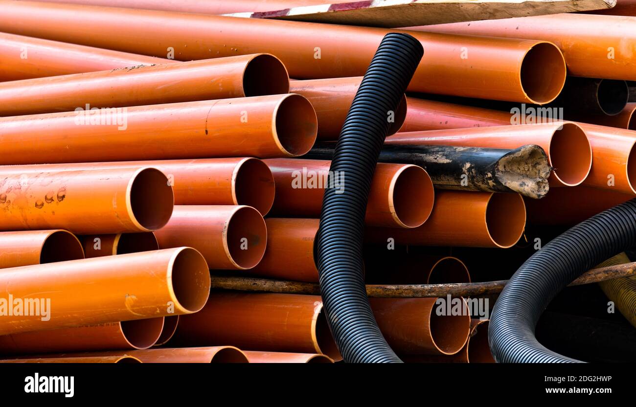 Drainage tubes hi-res stock photography and images - Alamy