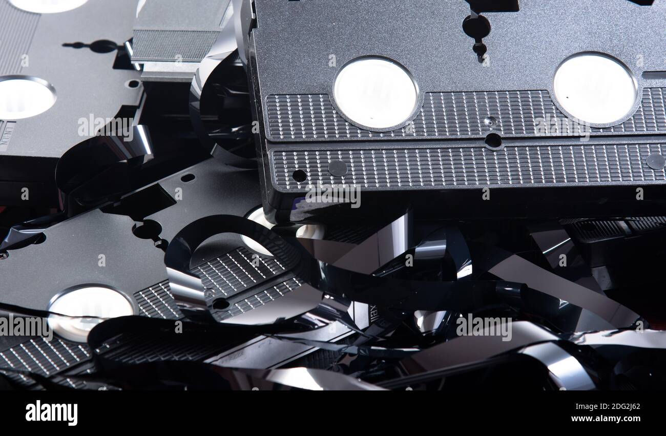 Vhs vcr broken hi-res stock photography and images - Alamy