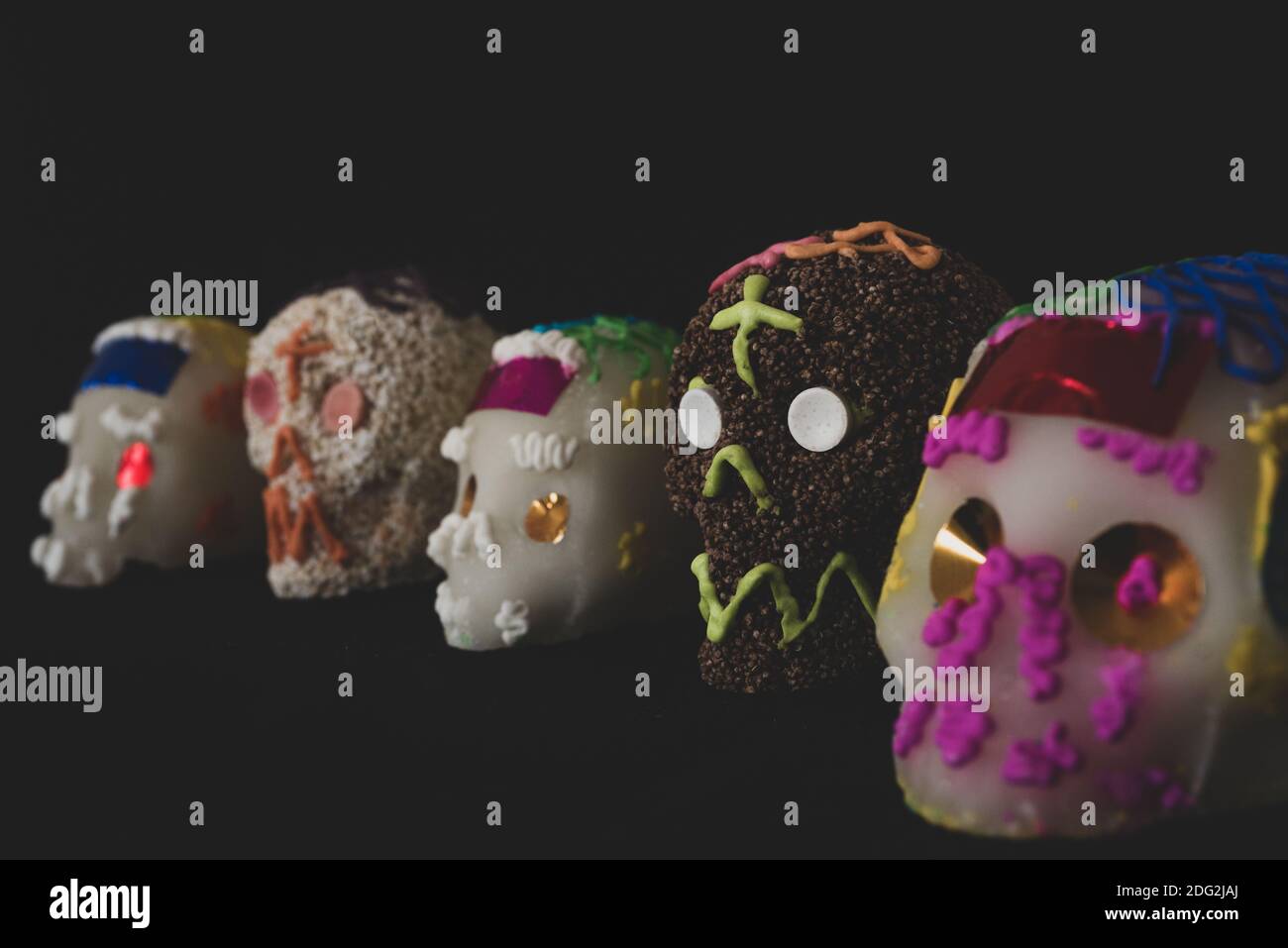 Traditional Sugar / Amaranth candy Mexican skull, Day of the Dead ...