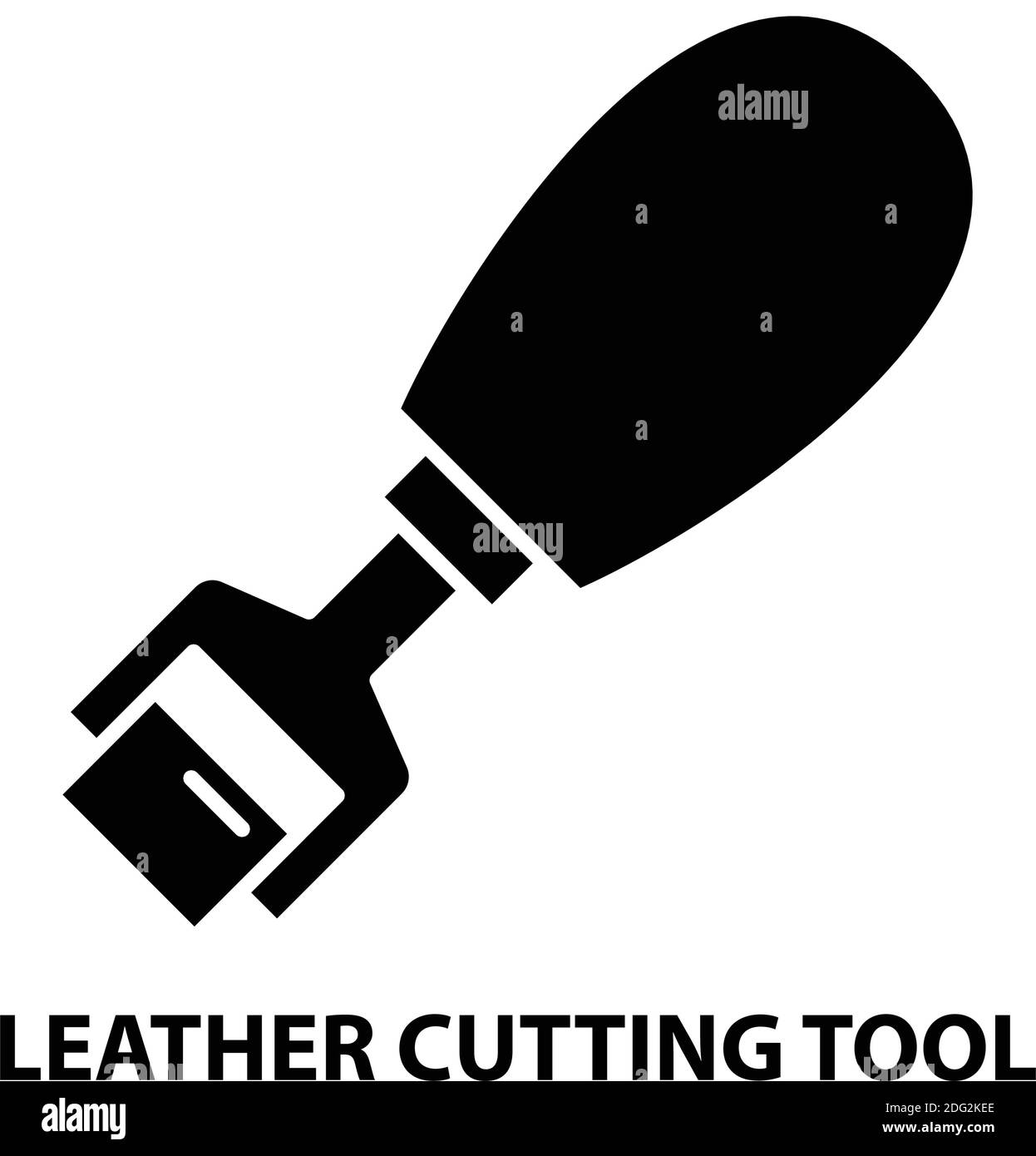 Leather cutting tools Stock Vector Images - Alamy