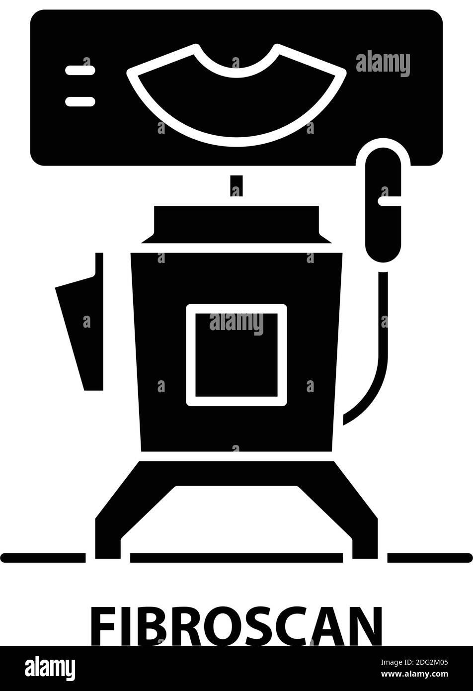 mri icon, black vector sign with editable strokes, concept illustration ...