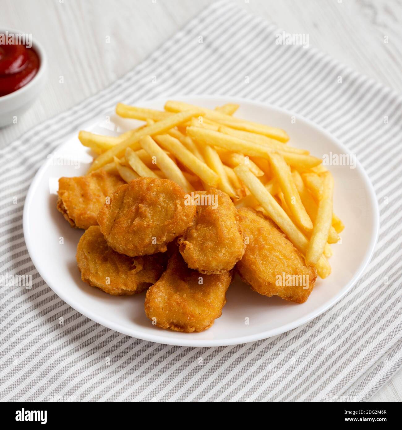Chicken Nuggets And Chips