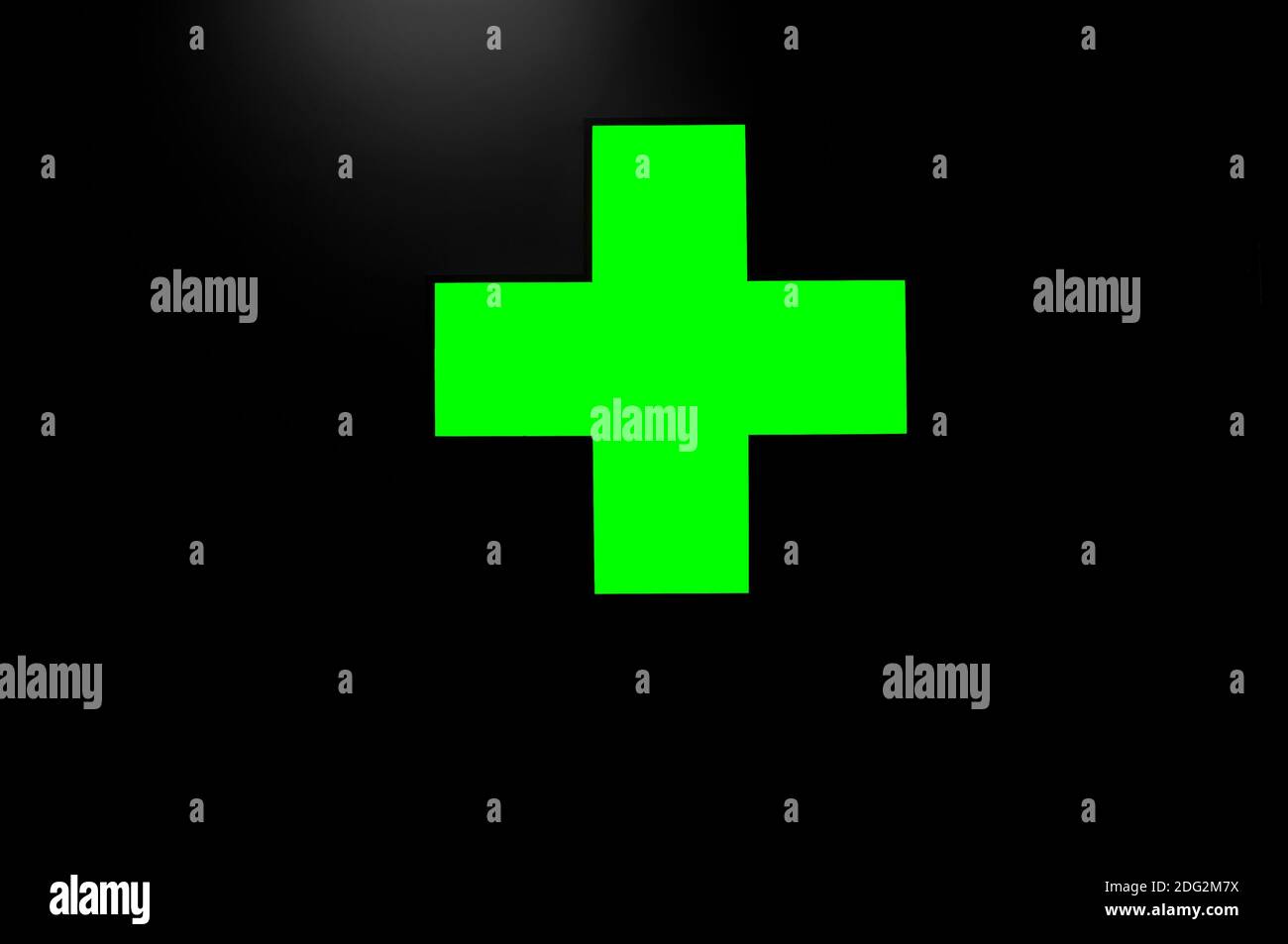 First aid cross on green hi-res stock photography and images - Alamy