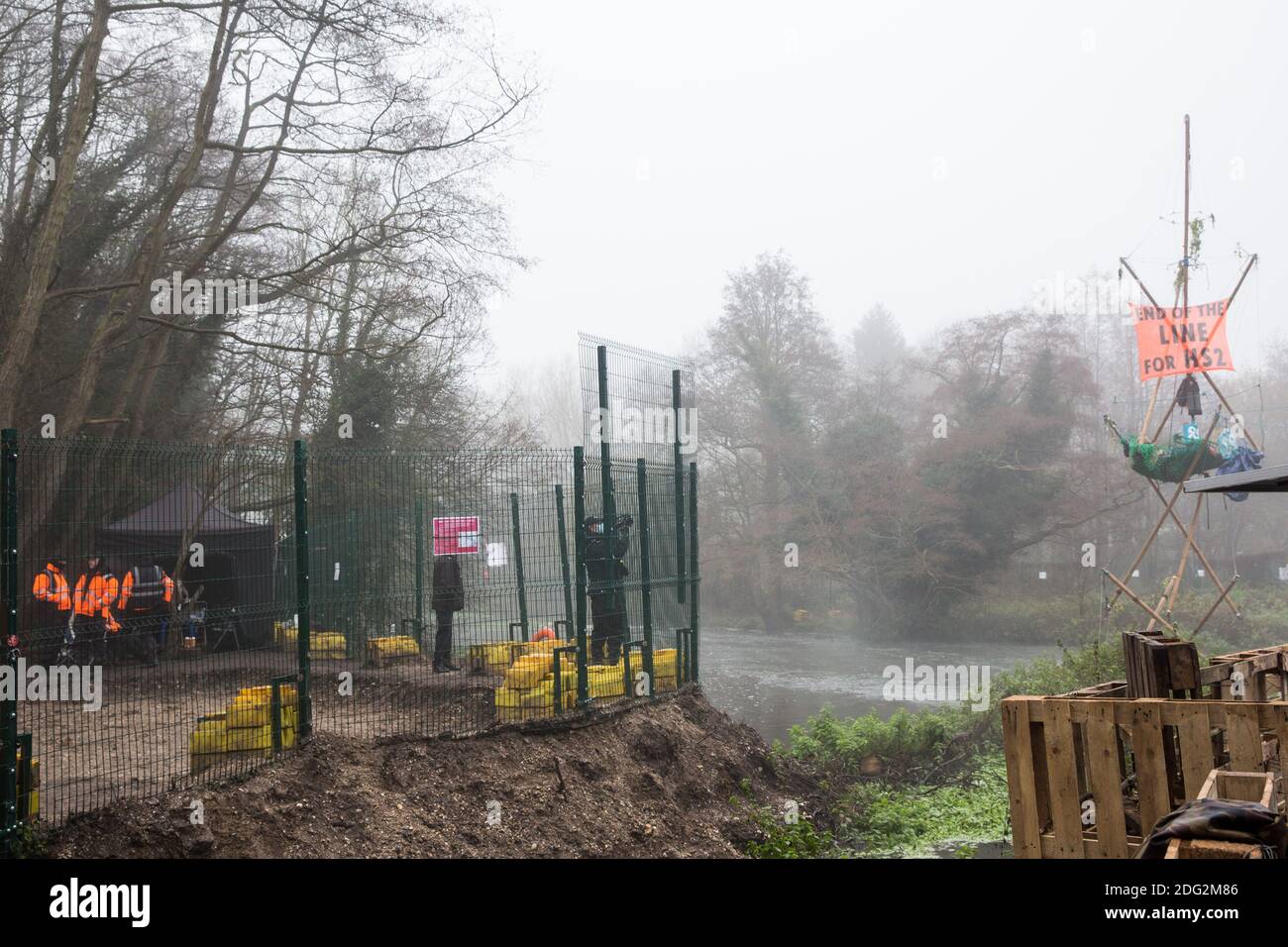 Denham, UK. 7th December, 2020. A Thames Valley Police officer films ...