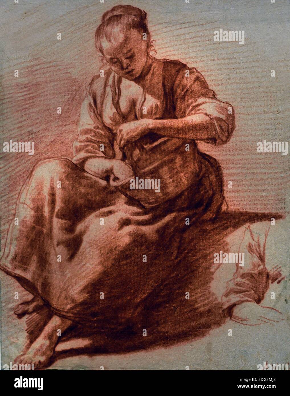 Seated Shepherdess High Resolution Stock Photography and Images - Alamy