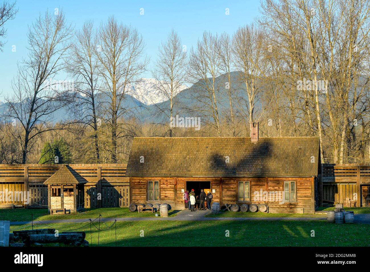 Fort Langley National Historic Site of Canada, Fort Langley, British ...