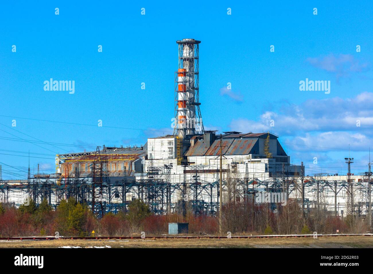 Chernobyl power plant tower hi-res stock photography and images - Alamy