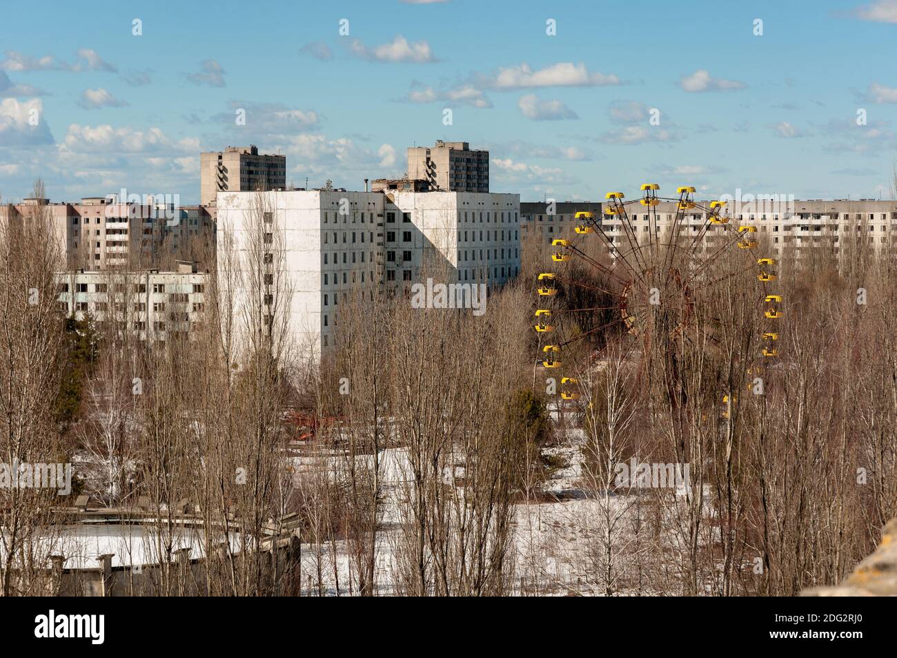 Pripyat chernobyl aerial hi-res stock photography and images - Alamy