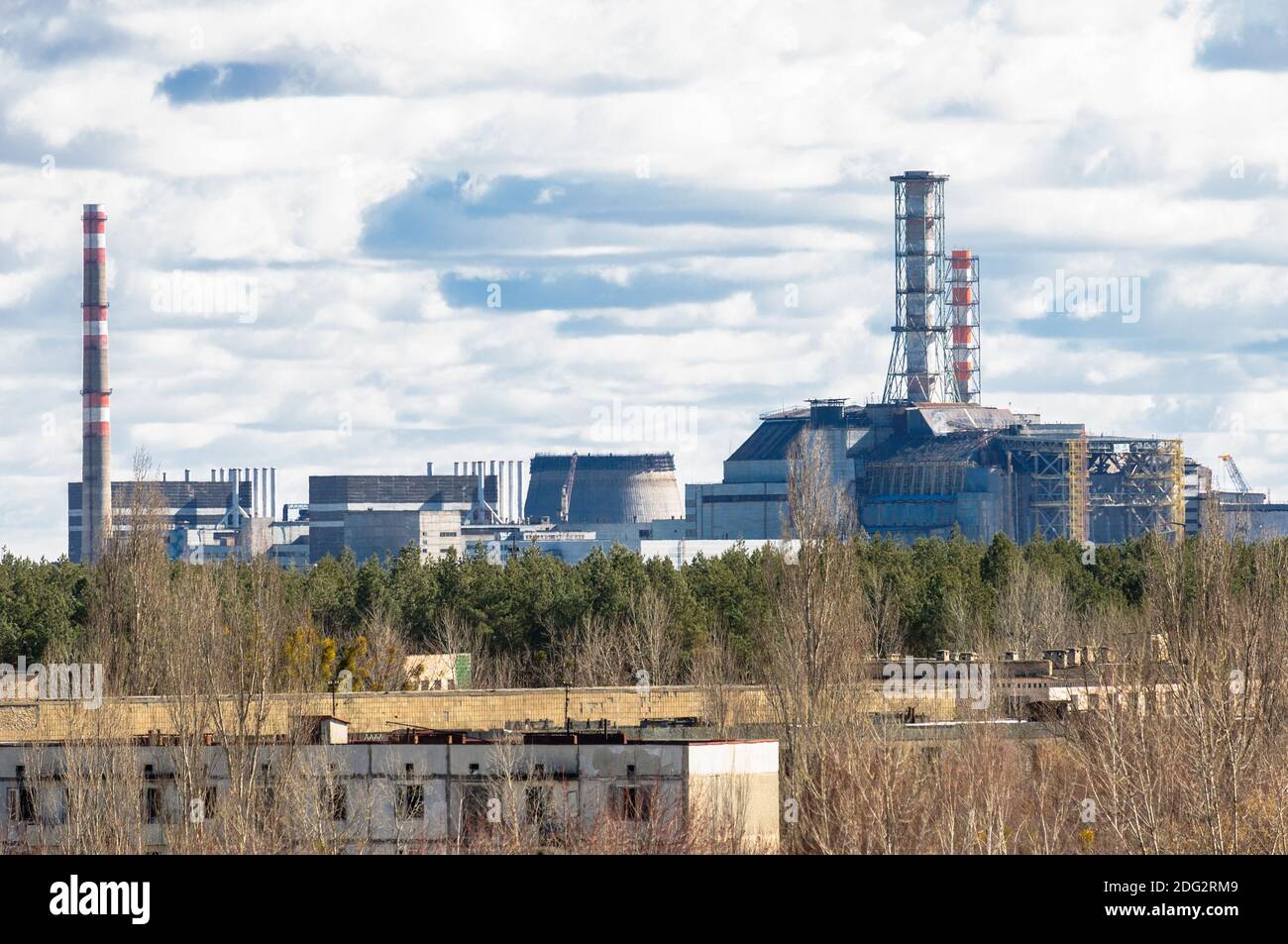 Chernobyl power plant tower hi-res stock photography and images - Alamy