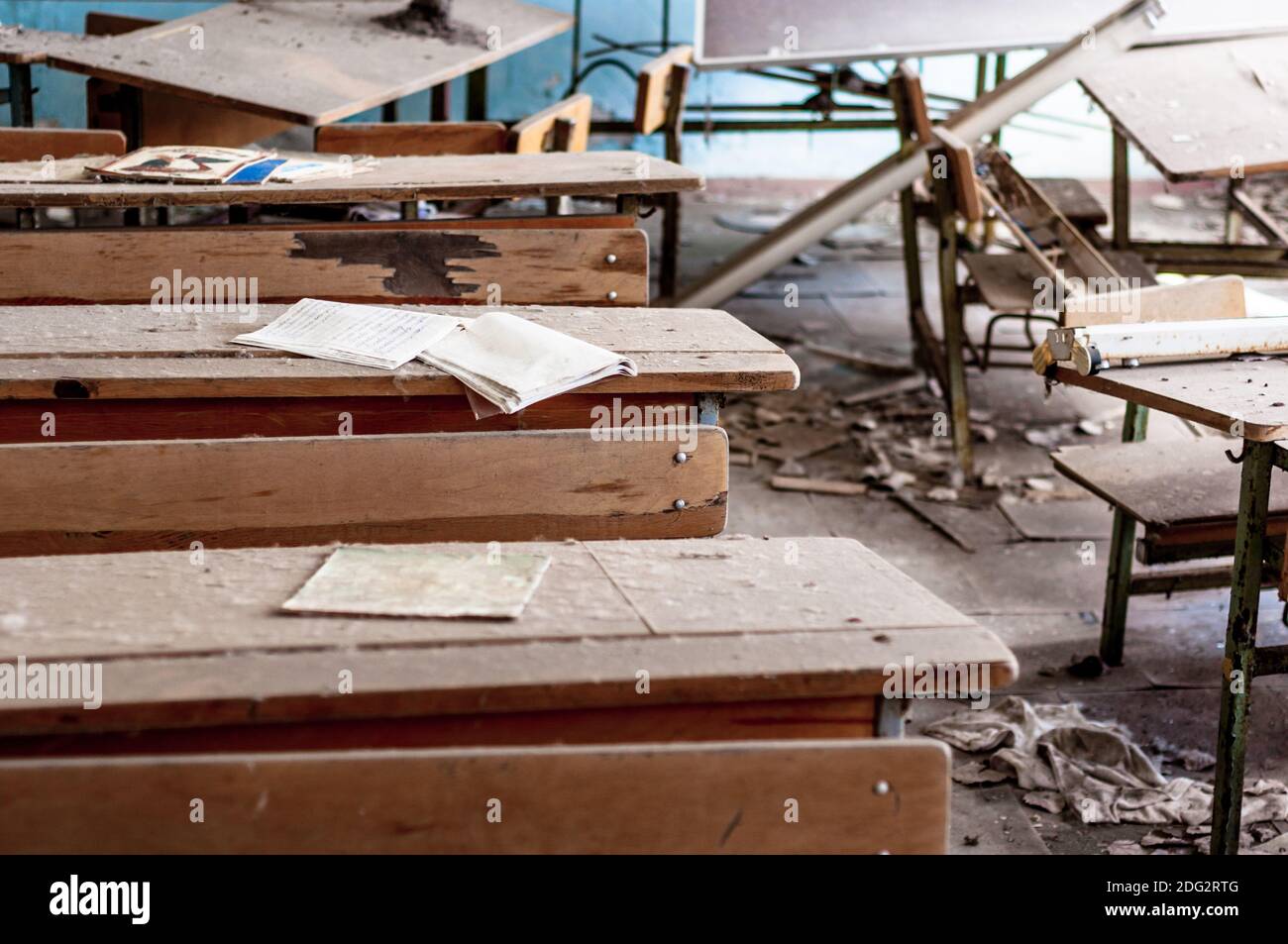 Chernobyl classroom hi-res stock photography and images - Alamy