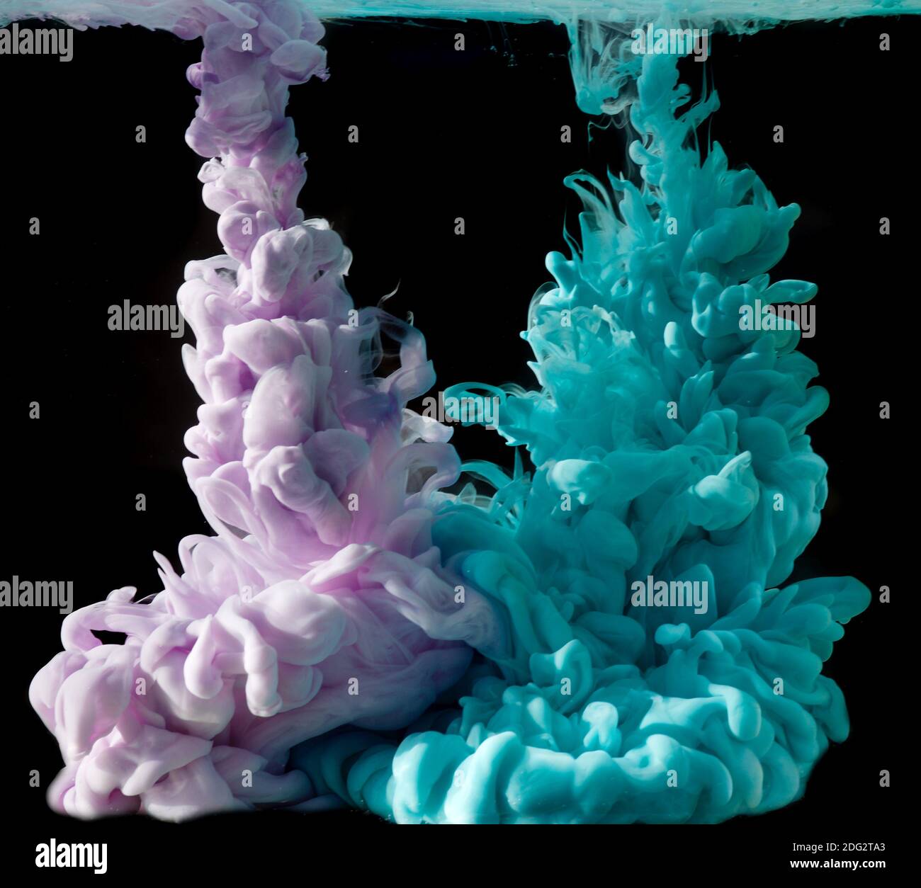 inks in water, color abstract background Stock Photo - Alamy