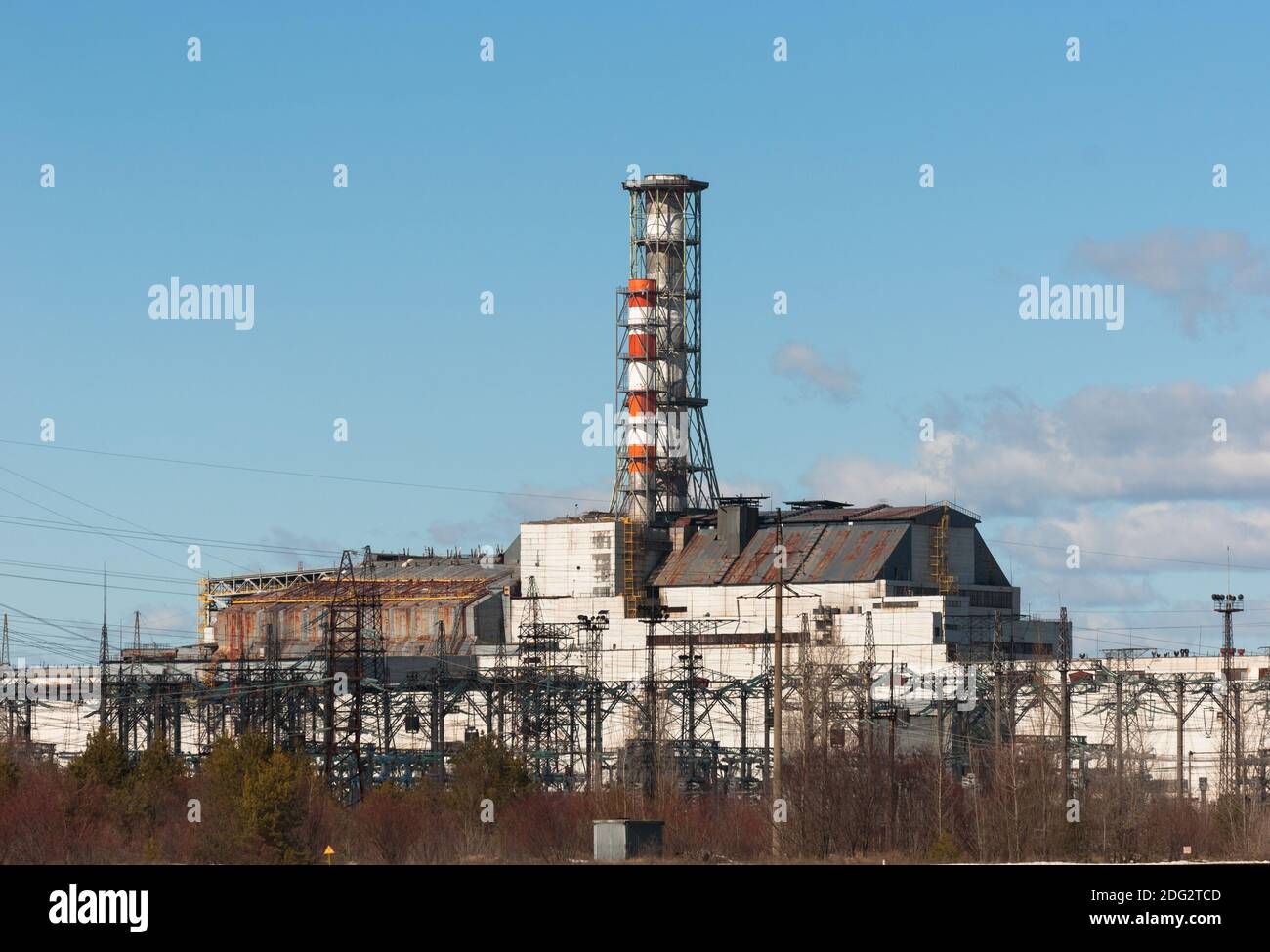 Chernobyl power plant tower hi-res stock photography and images - Alamy