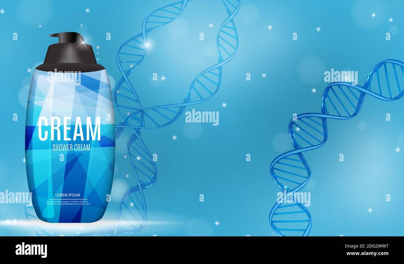 Design Cosmetics Product Powder Template for Ads or Magazine Background ...