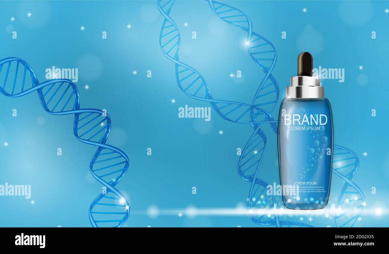 Design Cosmetics Product Powder Template for Ads or Magazine Background ...