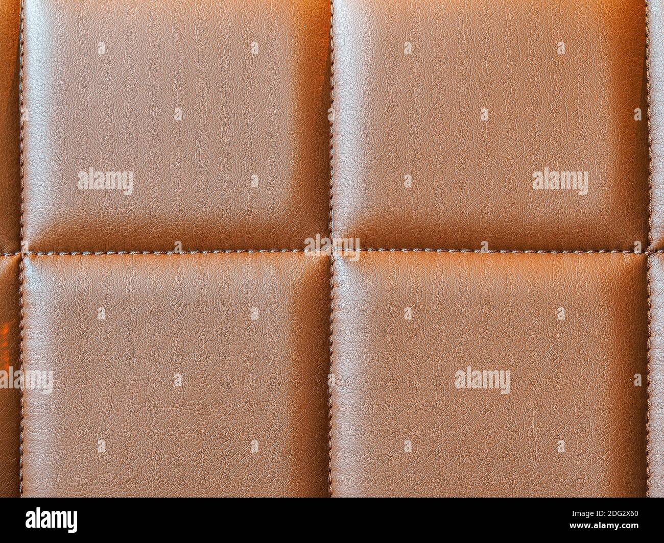 Light soft brown leather texture square formed Stock Photo - Alamy