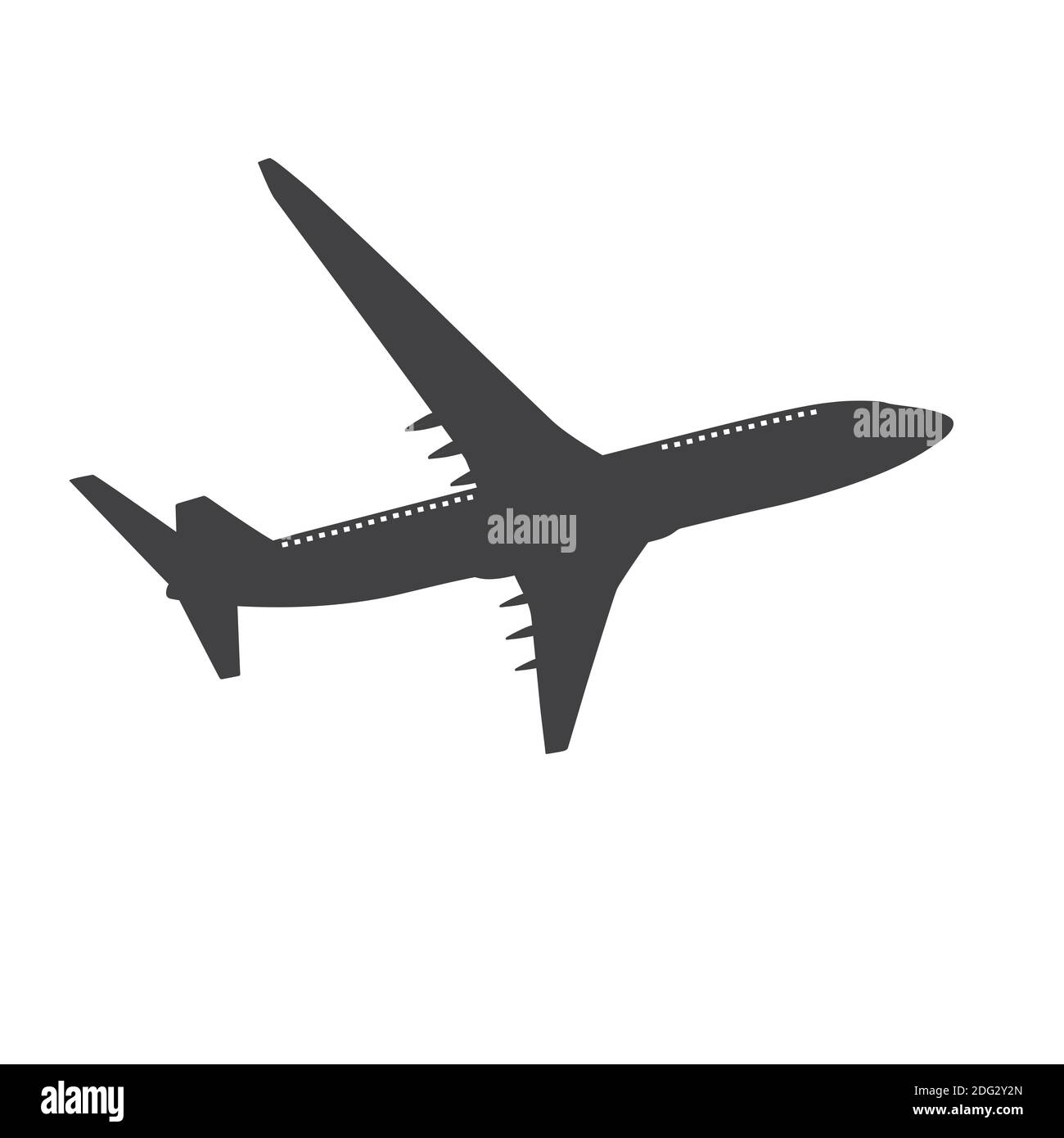 Airplane icon hi-res stock photography and images - Alamy