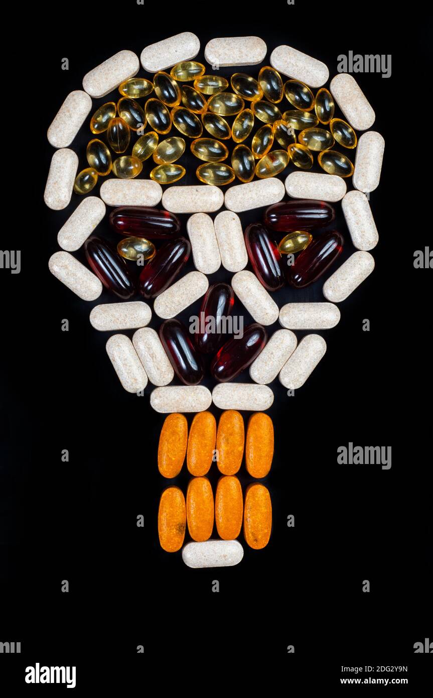 Skull shape hi-res stock photography and images - Alamy