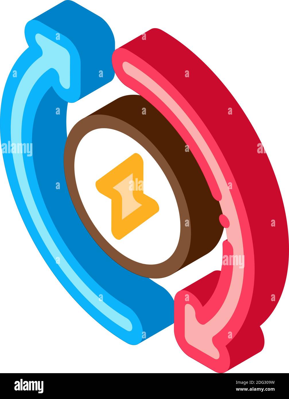 Sign electrical circulation vector hi-res stock photography and images ...