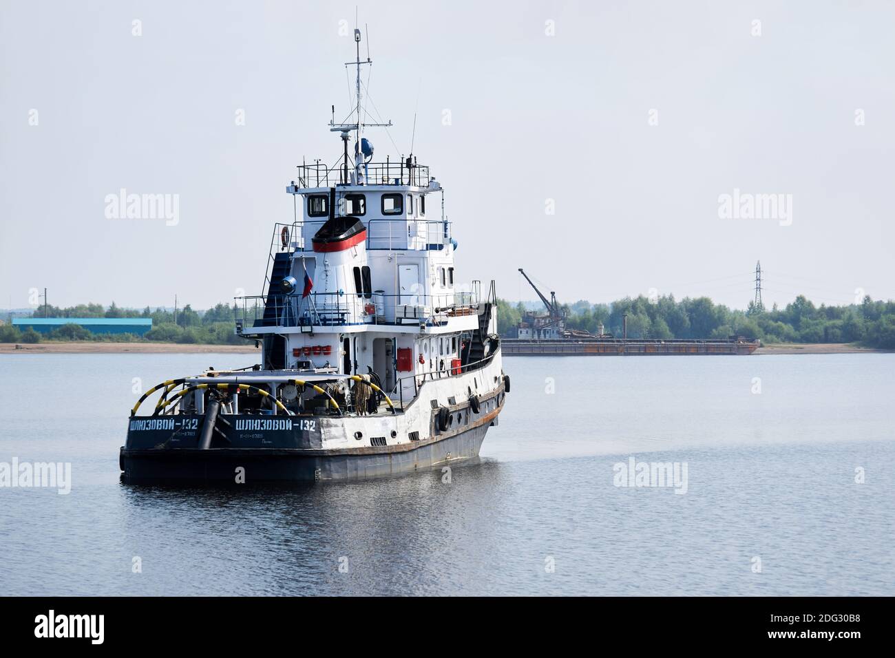 Small inland cargo ship hi-res stock photography and images - Alamy